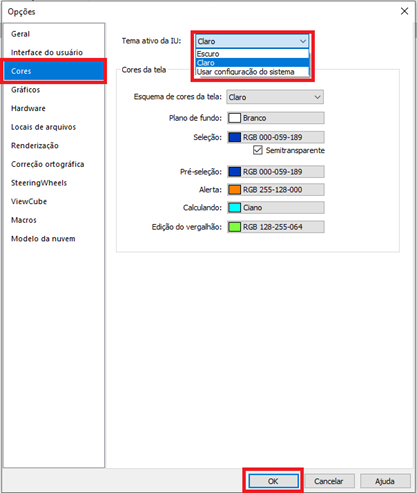 Revit: Como trocar o tema de cores do Revit 2024