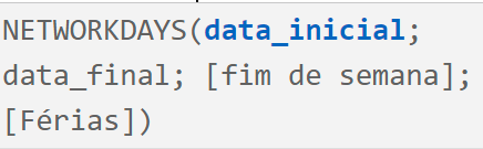 Power BI: Contando dias Úteis X Corridos