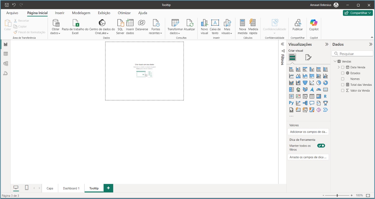 Microsoft Power BI: Tooltip