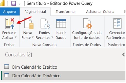Power BI: Criação Base Calendário